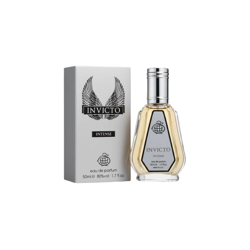 FRAGRANCE WORLD INVICTO INTENSE 50ML EDP (H) – Beauty Perfumes