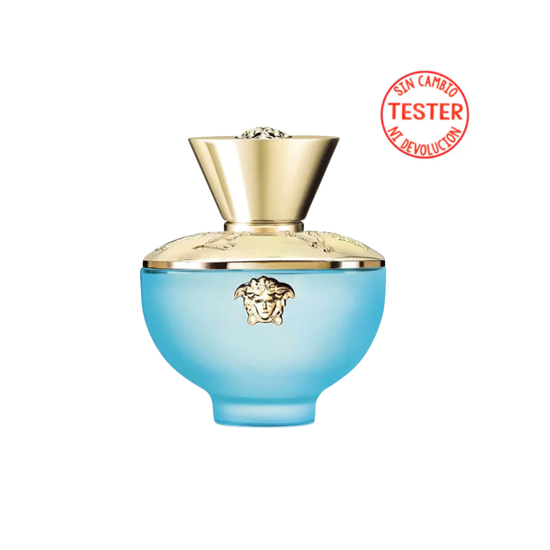 VERSACE DYLAN BLUE TURQUOISE 100ML EDT (M) TESTER – Beauty Perfumes